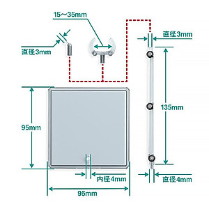 Good Smile The Simple Stand X3 (for Figures & Models) 3Piece Display Stand Set, Multicolor