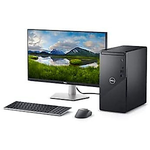 Dell [Windows 11 Pro] Inspiron Business Desktop Computer, 10th Gen Intel Core i7-10700, 32GB RAM, 1TB SSD, Intel UHD Graphics 630, Wi-Fi 6, Bluetooth, VGA, HDMI, RJ-45