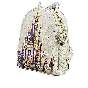 Theme Parks Disney Parks 50th Anniversary Celebration Designer Castle Backpack, Medium
