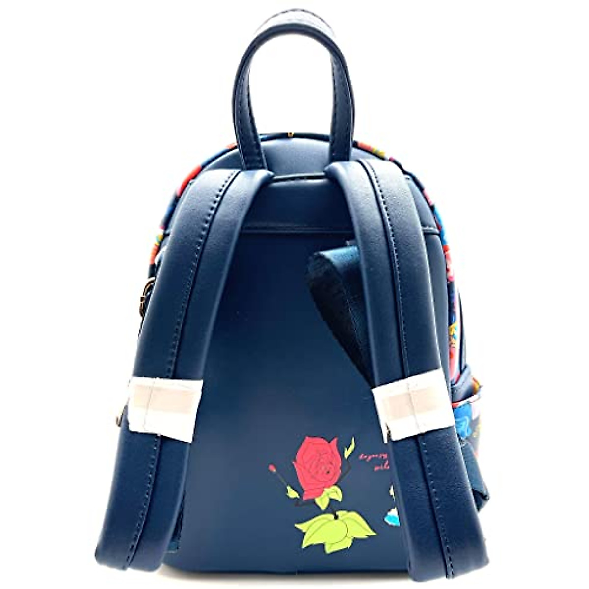 Loungefly X LASR Exclusive Disney Alice in Wonderland Golden Afternoon AOP Mini Backpack - Fashion Cute Purses Backpacks