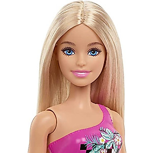 Barbie Beach Doll in Pink Swimsuit