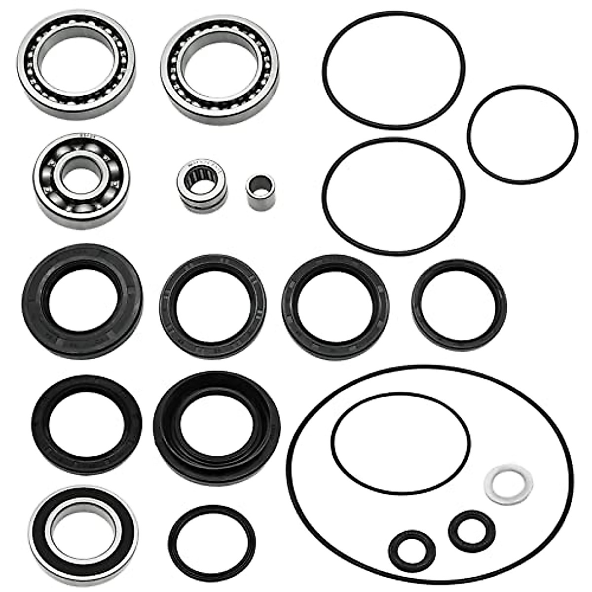 Rear Brake & Differential Bearings Seals Kit for Honda FourTrax 300 TRX300 TRX300FW 2x4 4x4 1988-2000