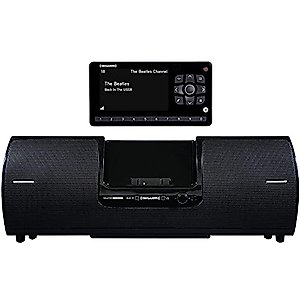 SiriusXM SXSD2 Portable Speaker Dock Audio System & SiriusXM SXEZR1V1 Onyx EZR Satellite Radio with Vehicle Kit with Get 3 Free Months Service with Subscription (Bundle)