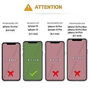 KIHUWEY Crossbody Wallet Case for iPhone 13 iPhone 14, Zipper Pocket Case with Card Holder, PU Leather RFID Protective Cover Case with Kickstand Detachable Wrist Strap Lanyard 6.1" (Rose Gold)