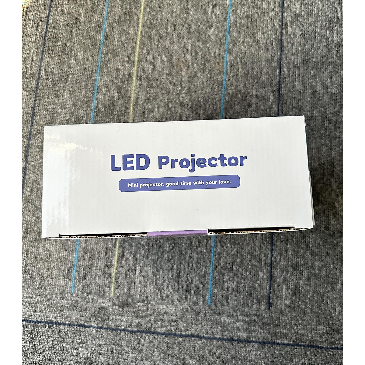 Mini Projector Home Theater Portable Upgrade 1080P Supported, Phone Can Connect to Movie Wirelessly, Compatible with Smartphone/ Tablet/ Laptop/ TV Stick/ USB Drive, mint green (VF270GW)