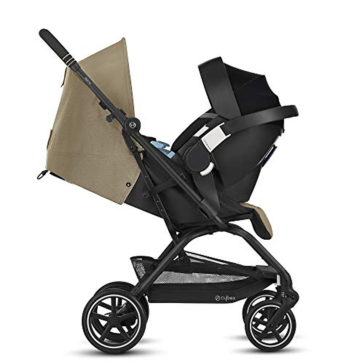 Cybex Eezy S+2 Stroller-Classic Beige, Classic Beige
