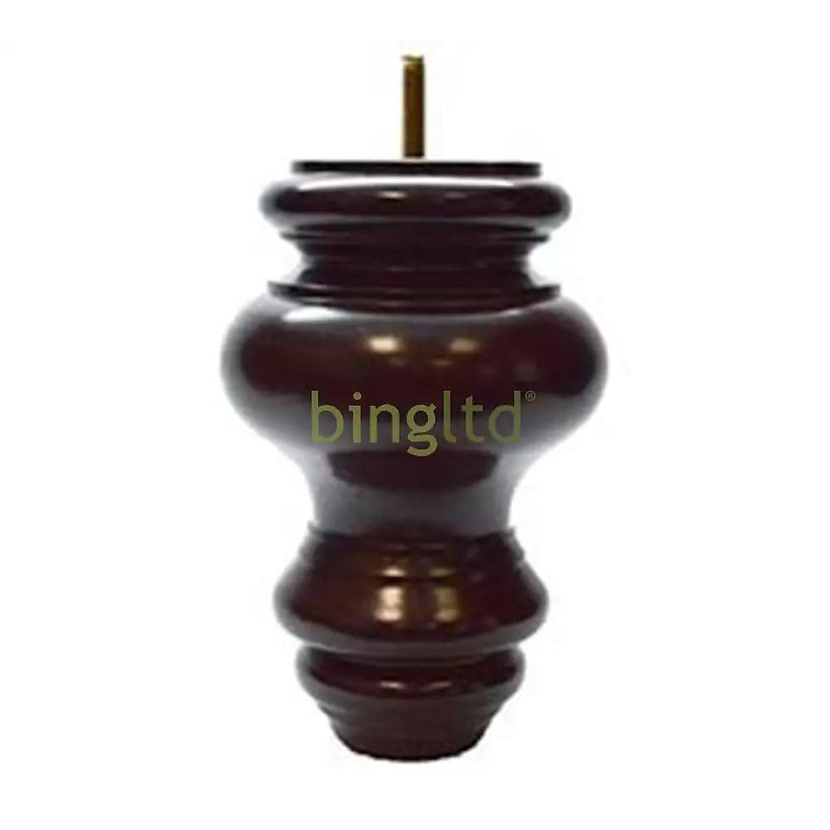 BingLTD - 6 1/4" Mahogany Hardwood Sofa Legs - Set of 4 (P844-157)