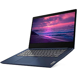 Lenovo IdeaPad 3 14" Laptop, 14.0" FHD 1920 x 1080 Display, AMD Ryzen 5 3500U Processor, 8GB DDR4 RAM, 256GB SSD, AMD Radeon Vega 8 Graphics, Narrow Bezel, Windows 10, 81W0003QUS, Abyss Blue