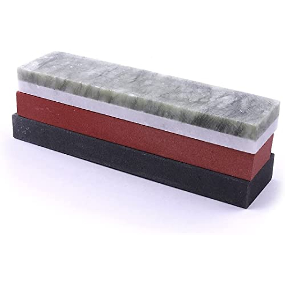 CBRIGHT Sharpening Stone Set - 3pcs Knife Sharpener Grinding and Polishing Pocket Size Whetstone Set Polishing Assorted Size Oil Stone (8000#-10000#,800#,320#)