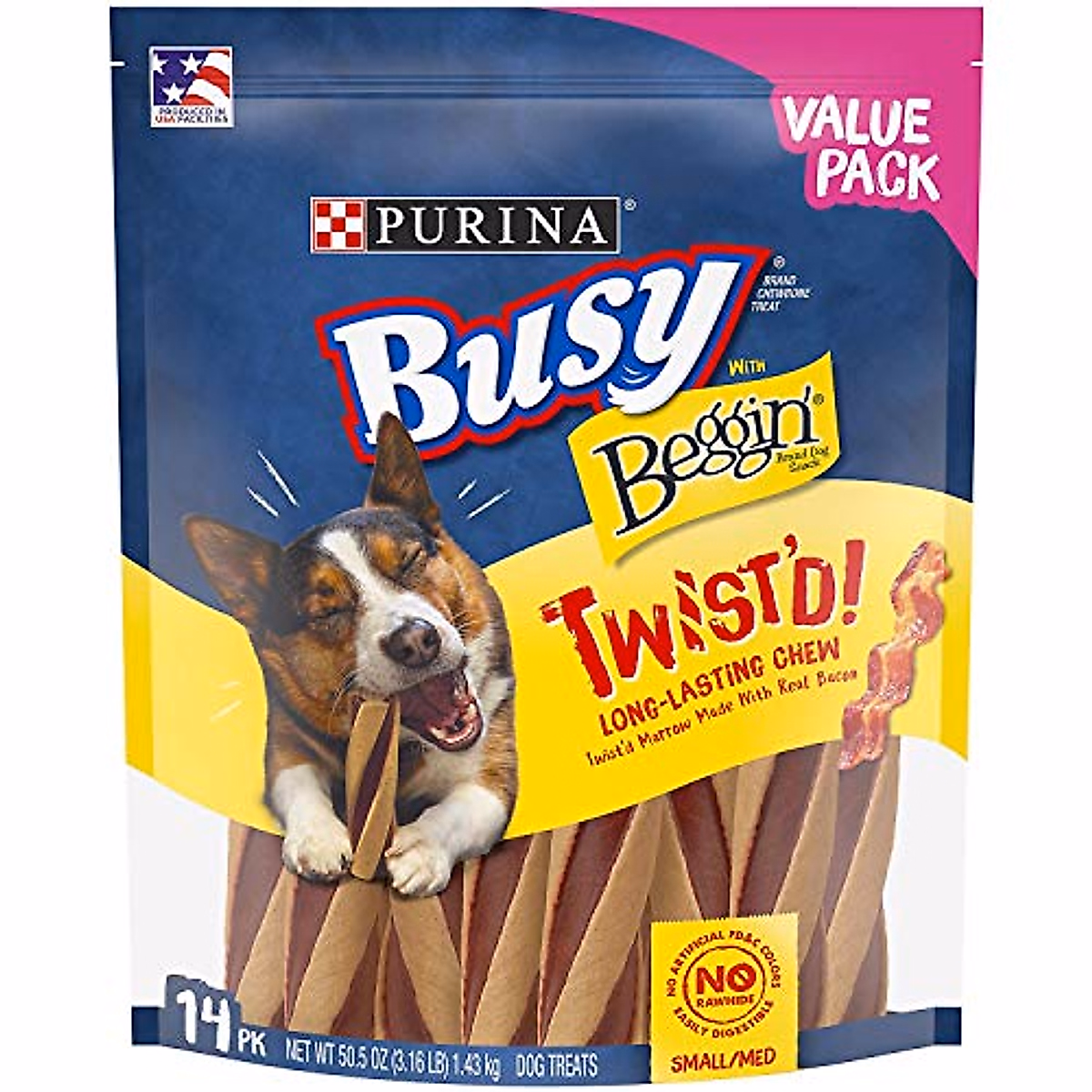 Purina Waggin' Train Waggin' Train Busy With Beggin Brand Dog Snacks Value Pack Net Wt 50.5 Oz
