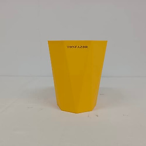 TDNFAZBR Trash containers for Household use, Waste Basket, Plastic Kitchen Waste Box, Bathroom Trash can, for Family/Office/RV/Bedroom