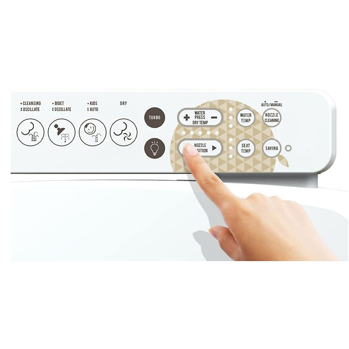 Living Star 7500 Premium Elongated Bidet Seat | On-Demand Seamless Warm Water Sprayer Bidet, Comprehensive Washing Modes, Energy Savings, elevating your hygiene with luxury and comfort