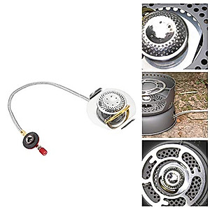 Camping Gas Stove Burner Portable Stove Outdoor Propane Camp Stove for Backpacking Hiking Barbecue