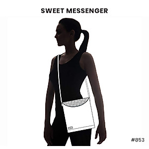 Chala Group Handbag Westie Sweet Messenger Mid Size Tote Bag -Burgundy, Burgundgy