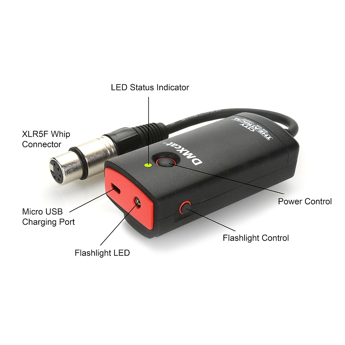 City Theatrical DMXcat Multifunction DMX Test Tool