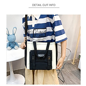 MQUN 5pcs School Bags Set Kawaii Backpacks with Pendant Lunch Bag, Pencil Case, Handbag, Coin Purse for Teen Girls School Backpack