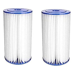 CFS – 2 Pack Heavy Duty Water Filter Cartridges Compatible with RS6-R-05, BF7, BF9C, BF35 Models – Remove Bad Taste & Odor – Whole House Replacement Filter Cartridge – White