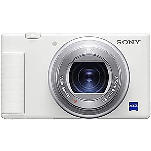 Sony ZV-1 Digital Camera Bundle with ACCVC1 Vlogger Accessory Kit, Camera Backpack, Tripod, Handy Case + More (11 Items) | Sony ZV1 Point & Shoot Camera for Content Creators, Vlogging and YouTube