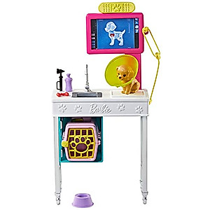 Barbie Career Places Playsets - Pet Vet Office, Multi