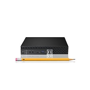 Dell Optiplex 7050 Micro Business Desktop i5-6500T UP to 3.10GHz 16GB DDR4 New 1TB NVMe M.2 SSD Wireless Keyboard Mouse WiFi BT HDMI Dual Monitor Support Win10 Pro (Renewed)