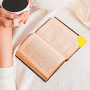 Leather Bookmark Personalized Heart Page Corner Bookmark, Custom Engraved Bookmark, Monogrammed Bookmark for Women, Leather Corner Bookmark