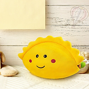 CatchStar Taco Plush Stuffed Kids: Stuff Pillow Toy