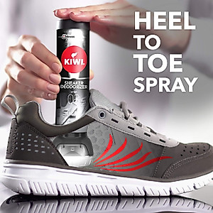 KIWI Sneaker Deodorizer Shoe Odor Spray - Controls odor all day, 2.2 OZ (Pack - 1)
