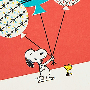 Hallmark Peanuts Birthday Cards Assortment, Snoopy Designs (12 Cards with Envelopes)