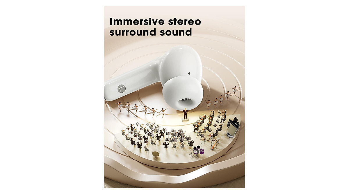 ZZU Wireless Earbuds: 48 Hours of Big Bass Sound