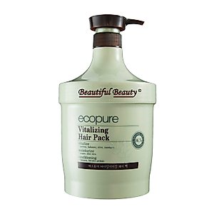 ECOPURE VITALIZING Hair Pack 1000ml - Natural Origin Ingredients 86.7%