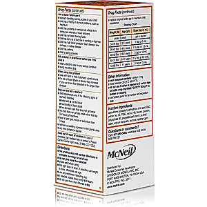 Motrin Child Berry Liq Size 4 Fluid Ounce, Pack of 6