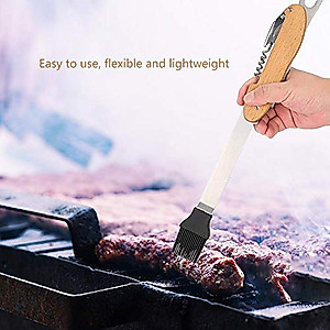 BBQ Tool Set, Multifunctional Detachable Folding Barbecue Tool, 5 in 1 Function BBQ Accessories Grill Utensil Set for Outdoor BBQ