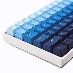 YMDK 108 122 Double Shot Backlit Moonrise Keycaps PBT Shine Through OEM Profile Keycap for MX Mechaniccal Keyboard 61 68 84 87 104