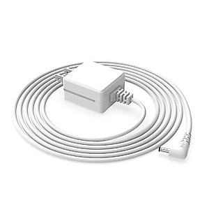 7.5V Charger Fit for Summer Infant Baby Monitor 29580 29590 29650 29740 29790 29890 Camera 29680 29690 29700 29780 28450 28580 and Others Models Power Supply Adapter Cord 7.5Ft (UL Listed)