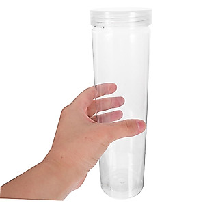 BRIGHTFUFU 3Pcs Reusable Kitchen Storage Containers with Lids for Cereal Nuts and Sugar Jars for Airtight Food Storage and Organization