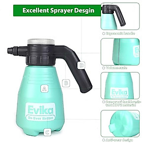 Electric Sprayer, 0.52 Gallon Handheld Battery Power Sprayer in Garden and Lawn,for Mist Plants, Home Cleaning