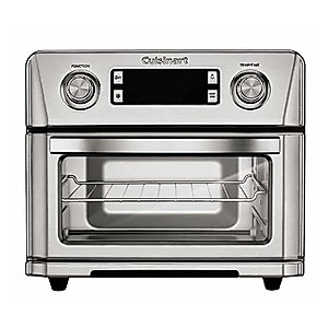 Cuisinart CTOA-130PC2 Digital Model Airfryer Toaster Oven, 0.6 cu ft, Silver