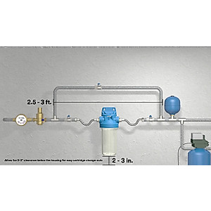 3M Aqua-Pure Whole House Large Sump Replacement Water Filter Drop-in Cartridge AP811-2, 5618905