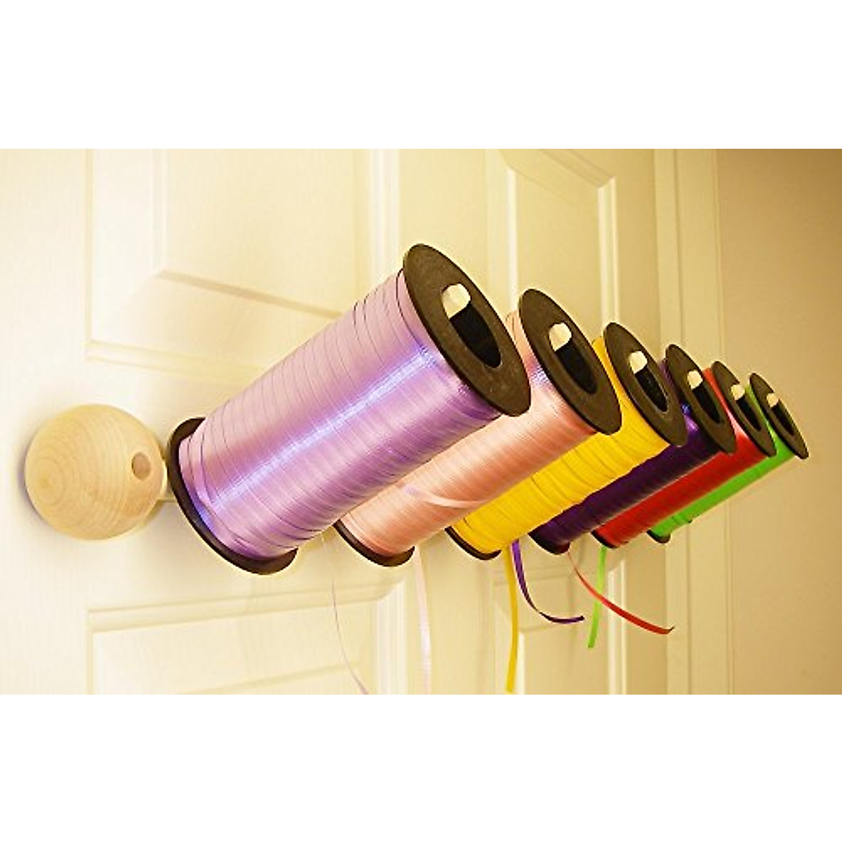 GSS Skinny Maxi 6 Curling Ribbon Organizer Wall/Door Mount.