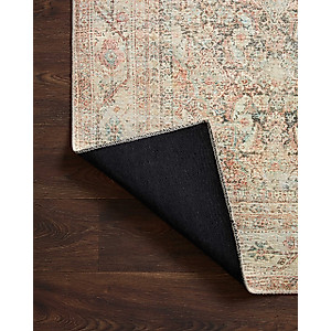 Loloi II Adrian Collection ADR-01 Area Rug 7'-6" x 9'-6" Natural/Apricot Rectangular 0.19" Thick