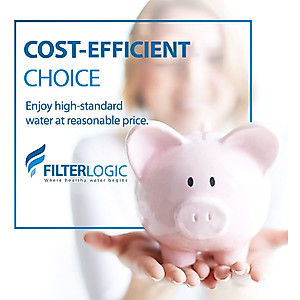 FilterLogic NSF Certified Pitcher Water Filter, Replacement for Brita® Classic 35557, OB03, Mavea® 107007, Brita® Pitchers Grand, Lake, Capri, Wave and More (Pack of 3)