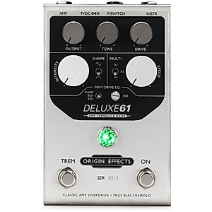 Origin Effects DELUXE61 Amp Tremolo & Drive Pedal