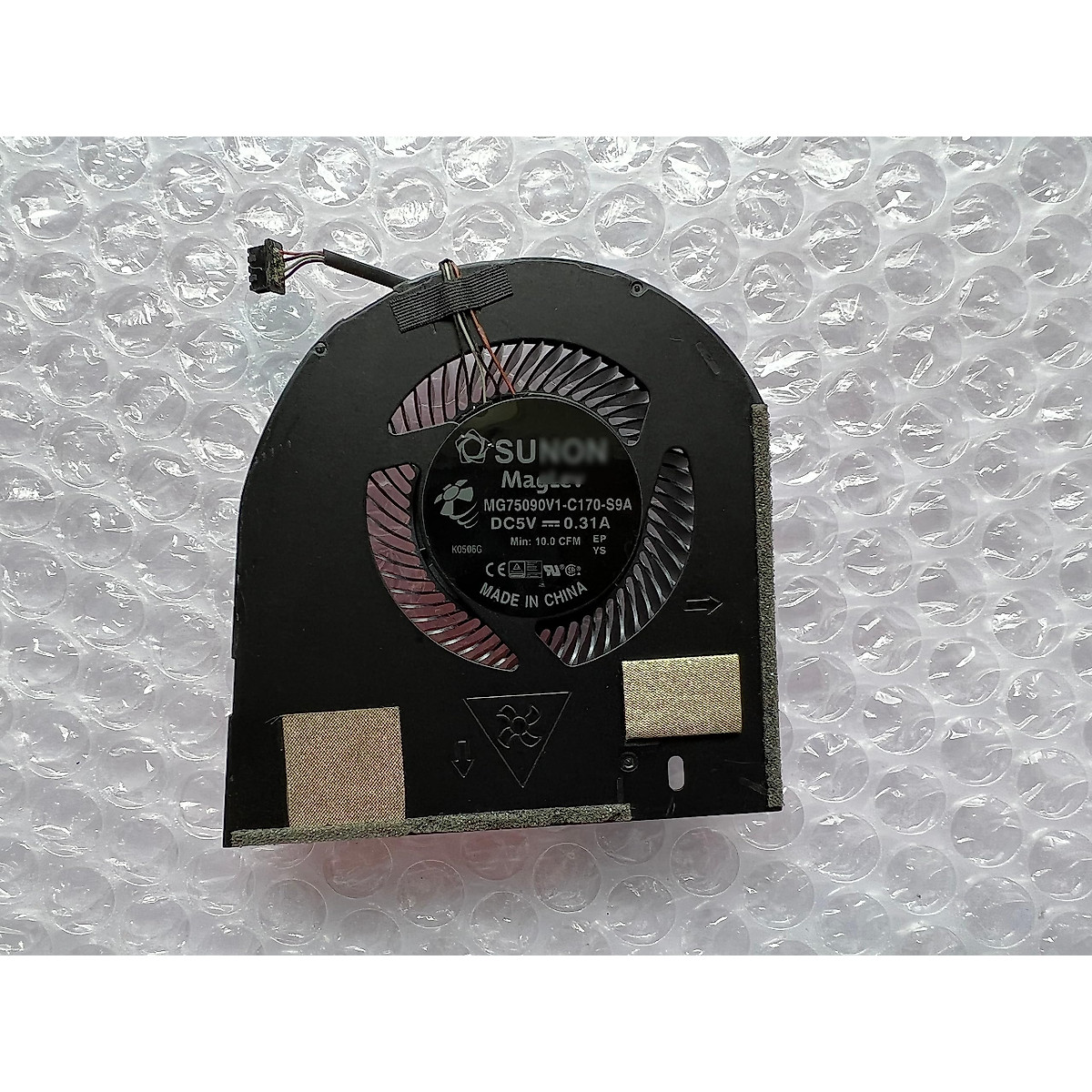 Fan for Dell Precision 7530 CPU Gpu Cooling Fan Dual Fan PR6WV 1209N CN-0PR6WV CN-01209N