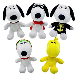 JINX Official Peanuts Collectible Plush Woodstock, Excellent Plushie Toy for Toddlers & Preschool, Super Cute Snoopy Team