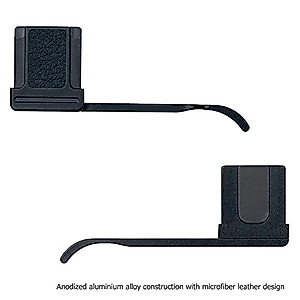 JJC Deluxe Metal Thumb Up Grip for Fujifilm Fuji X-E4 XE4 X-E3 XE3 X100V X100F X100T Thumb Rest Support/Black