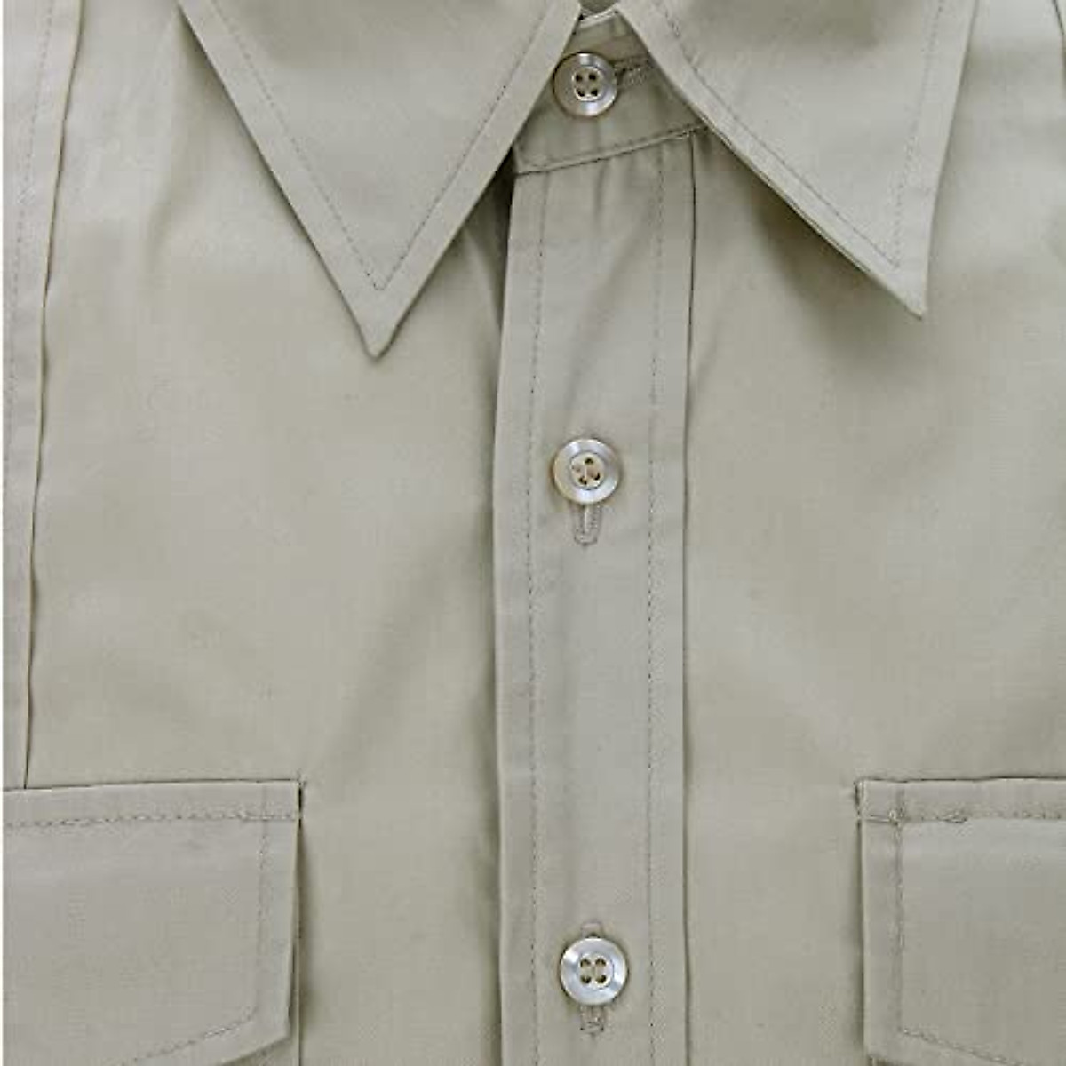 NIHONCOS Mens Shirt Jones Jr. Shirt Raiders Safari Costume Dr. Henry Tops with Pockets Halloween Cosplay Hiking Outfit (XX-Large)