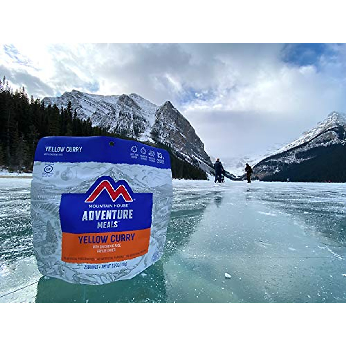 Mountain House Yellow Curry with Chicken & Rice | Freeze Dried Backpacking & Camping Food | 2 Servings | Gluten-Free
