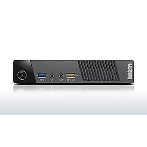 Lenovo ThinkCentre M73e Tiny Business Desktop, Intel Pentium G3220T 2.60GHz Processor, 8GB RAM, 320GB HDD, Windows 10 Pro (Renewed) (TFF)