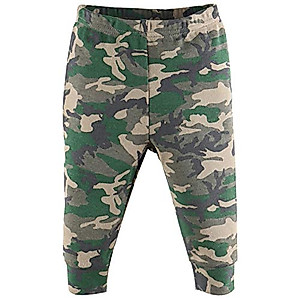 The Peanutshell Camo and Dinosaur Baby Pants for Boys | 5 Pack Set (18 Months)