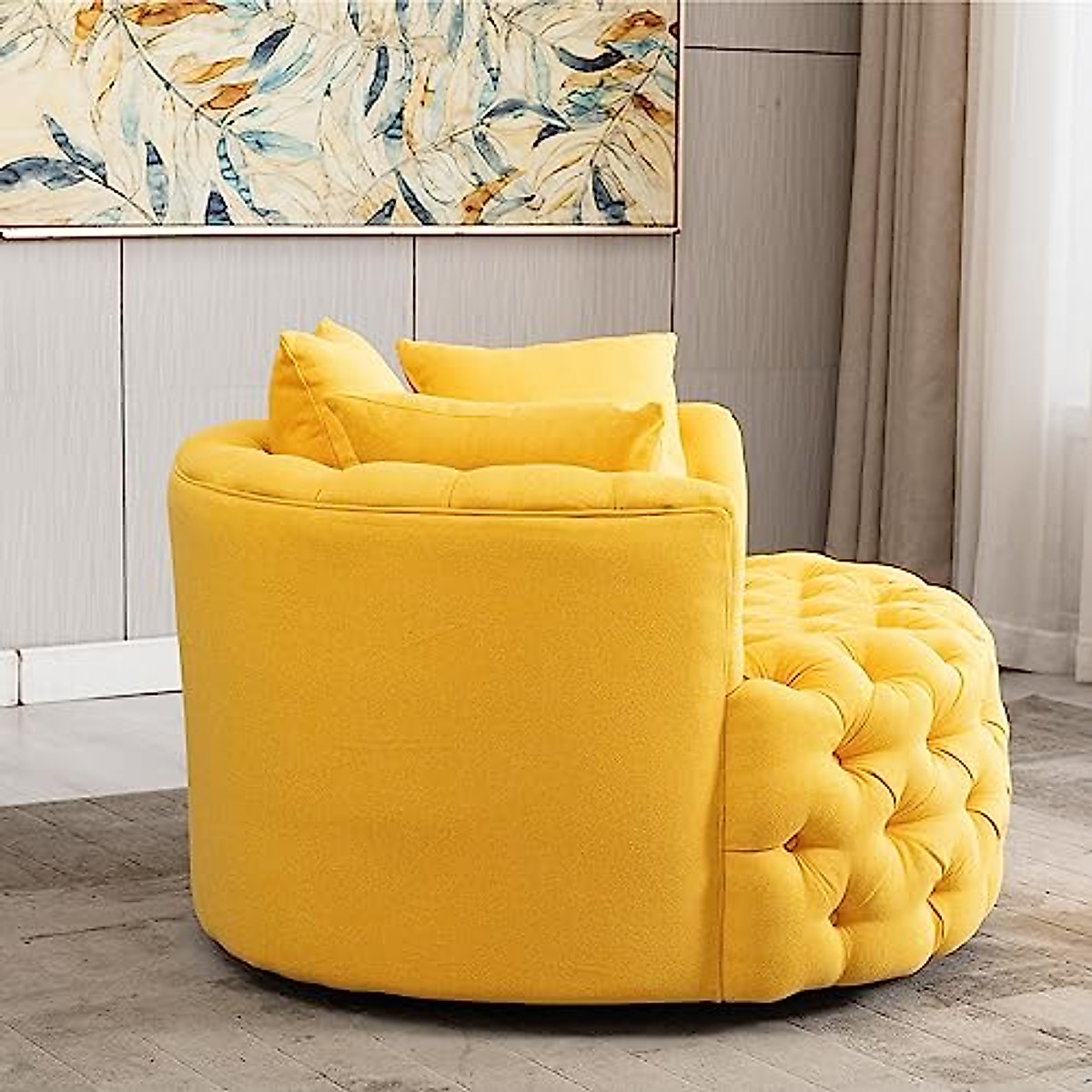 FANYE Oversized Power Lift Recliner Chair for Elderly W/Massage and Heat, 42.9", Yellow